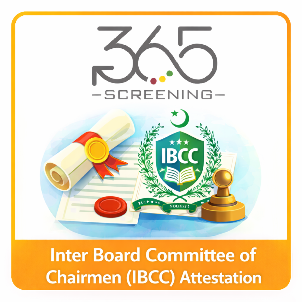 Inter Board Committee of Chairmen (IBCC) Attestation - 365 Screening ...